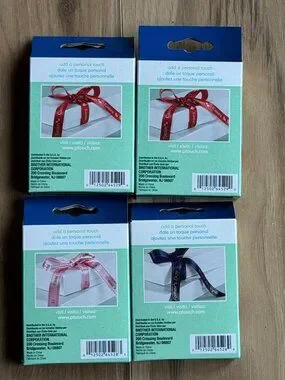 Brother | Office | Brother Ptouch Embellish Satin Ribbon 2 Gold Red ...